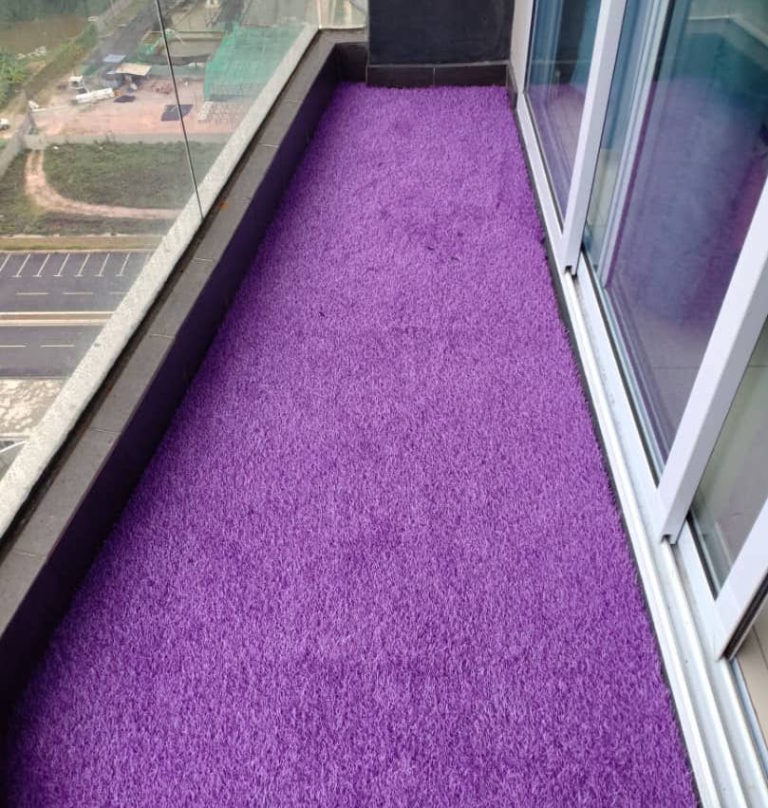 KUSA Purple Artificial Grass – Nova Arte | Your Flooring Solutions